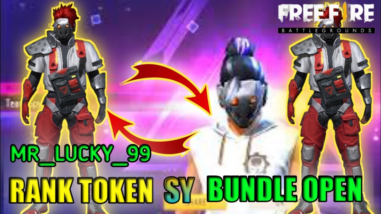 RANK TOKEN SY BUNDLE OPEN KRLIYA || OP NEW BUNDLE || FREE FIRE LONE ...