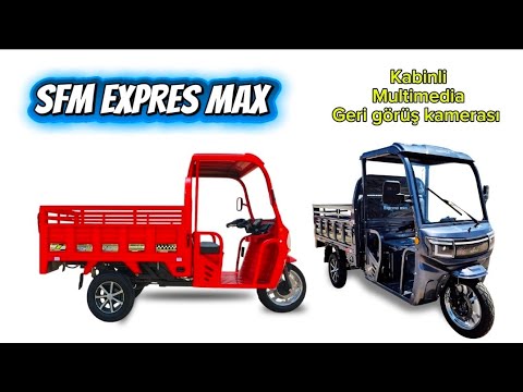 SFM Express Max Elektrikli moped detaylı incelemesi