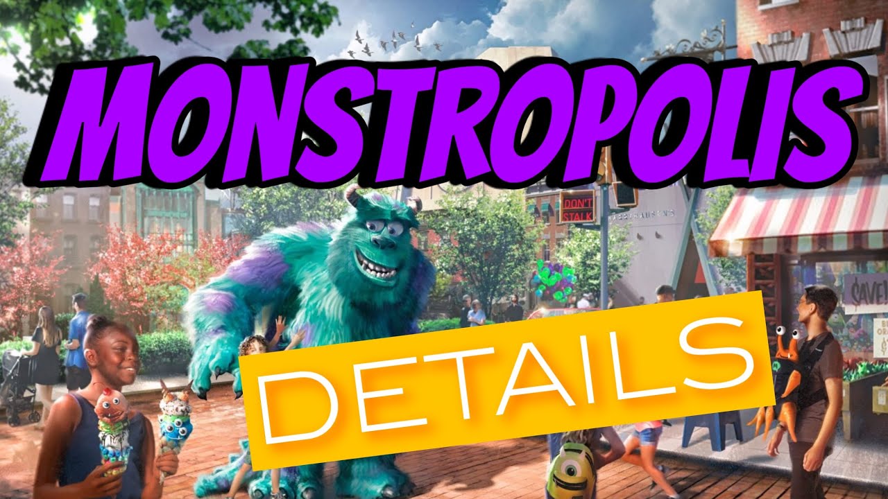 New MONSTROPOLIS Details Emerge w/ @ThemeParkConductor - YouTube