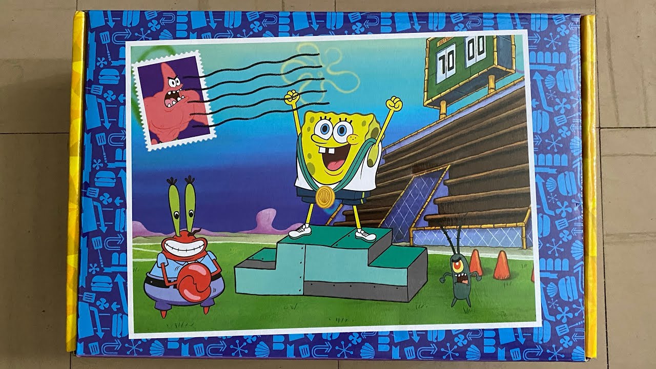 SpongeBob Mystery Box! (The Bikini Bottom Box!) - YouTube