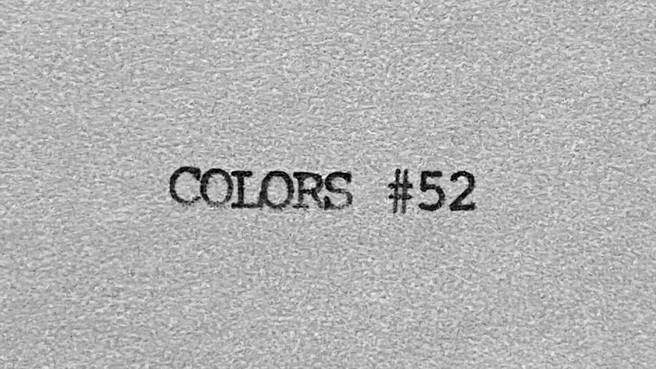 COLORS #52 - YouTube