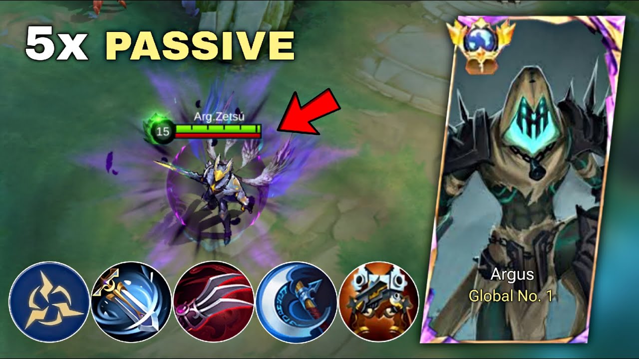 5x PASSIVE IN 1 SEC!! ARGUS NEW BEST BUILD 2025 - YouTube