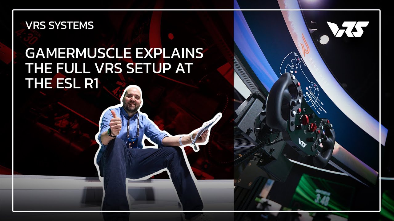 GamerMuscle explains the full VRS setup at the ESL R1 in Katowice - YouTube