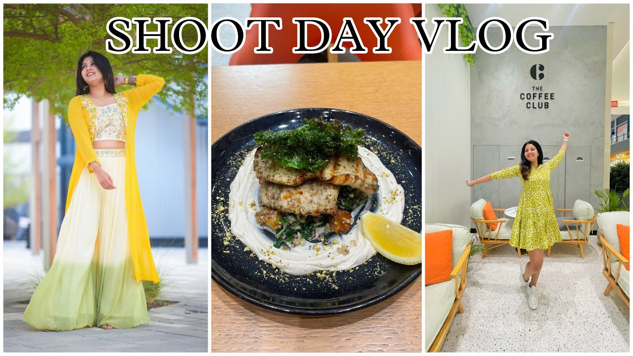 VLOG | Photoshoot after so long | Day out - YouTube