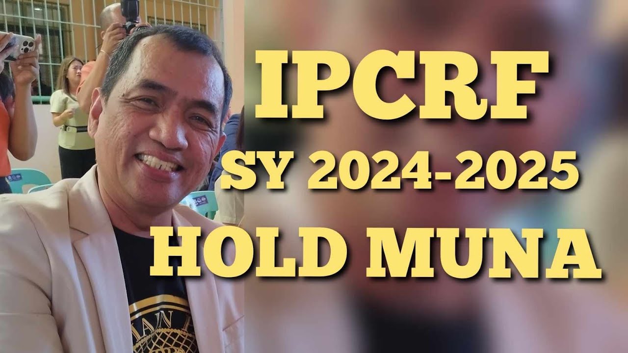 NO IPCRF AT NO COT NA BA SA SY 2024-2025 - YouTube