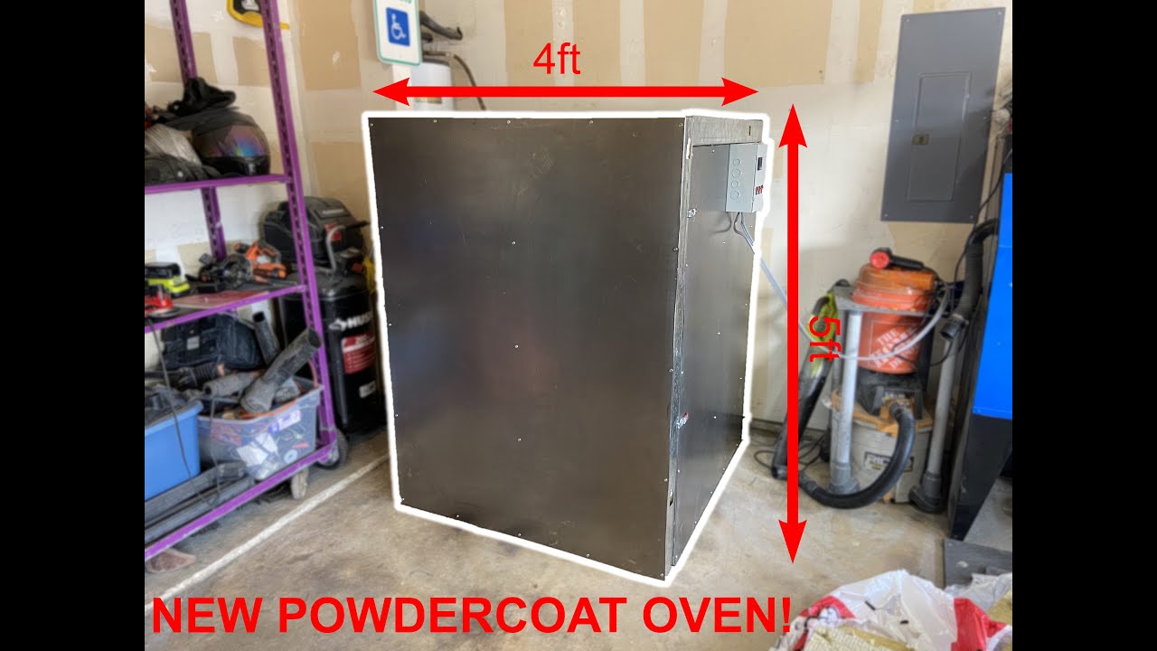 Building a HUGE Powder Coat Oven for Under $1000! - YouTube