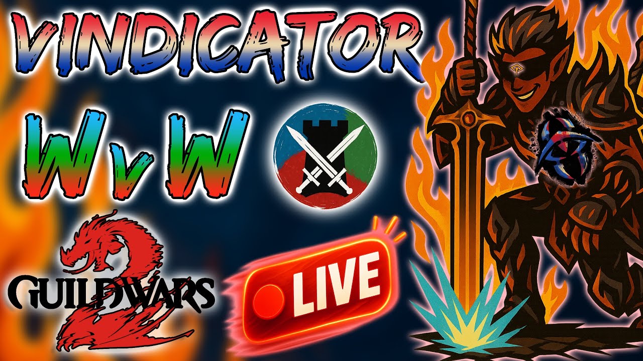 Guild Wars 2 - VINDICATOR Buildcraft #8 - WvW - PóRR - Roaming ...