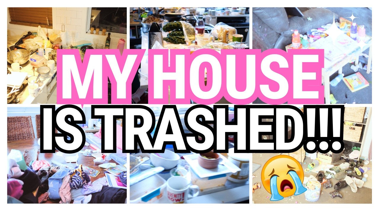 *NEW* 🧼 HUGE WHOLE HOUSE DECLUTTER, CLEAN AND ORGANIZE//MESSY HOUSE ...