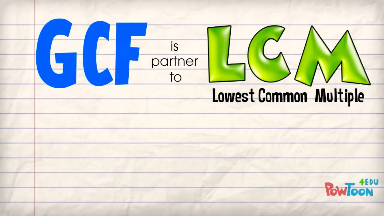 GCF is partner to LCM - YouTube
