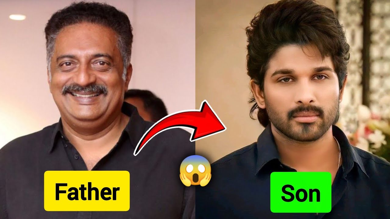 50 South Indian Actors with Their Fathers | Real Life Fathers | Son ...