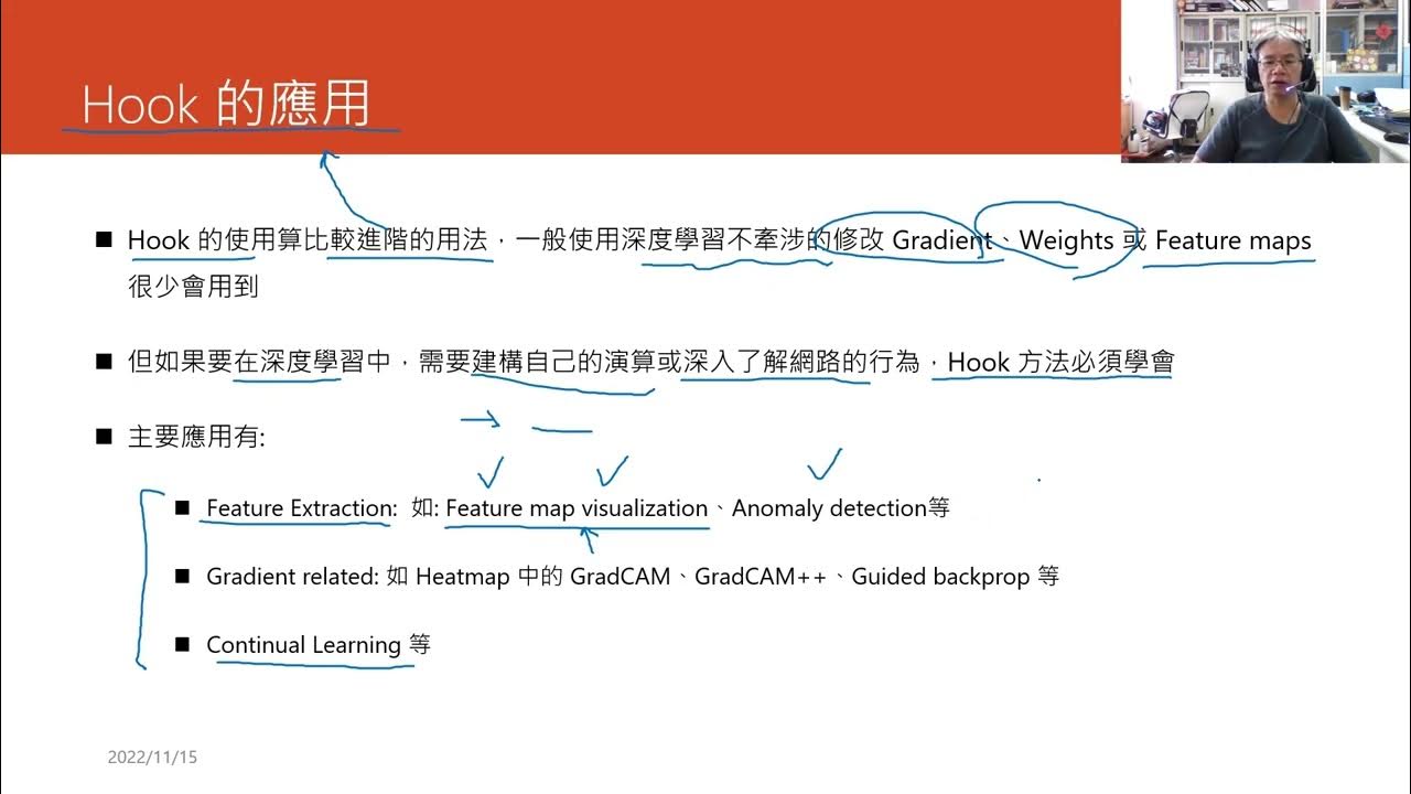 Pytorch Lab 6 - Hooks (tensor, forward, backward, full hooks) - YouTube
