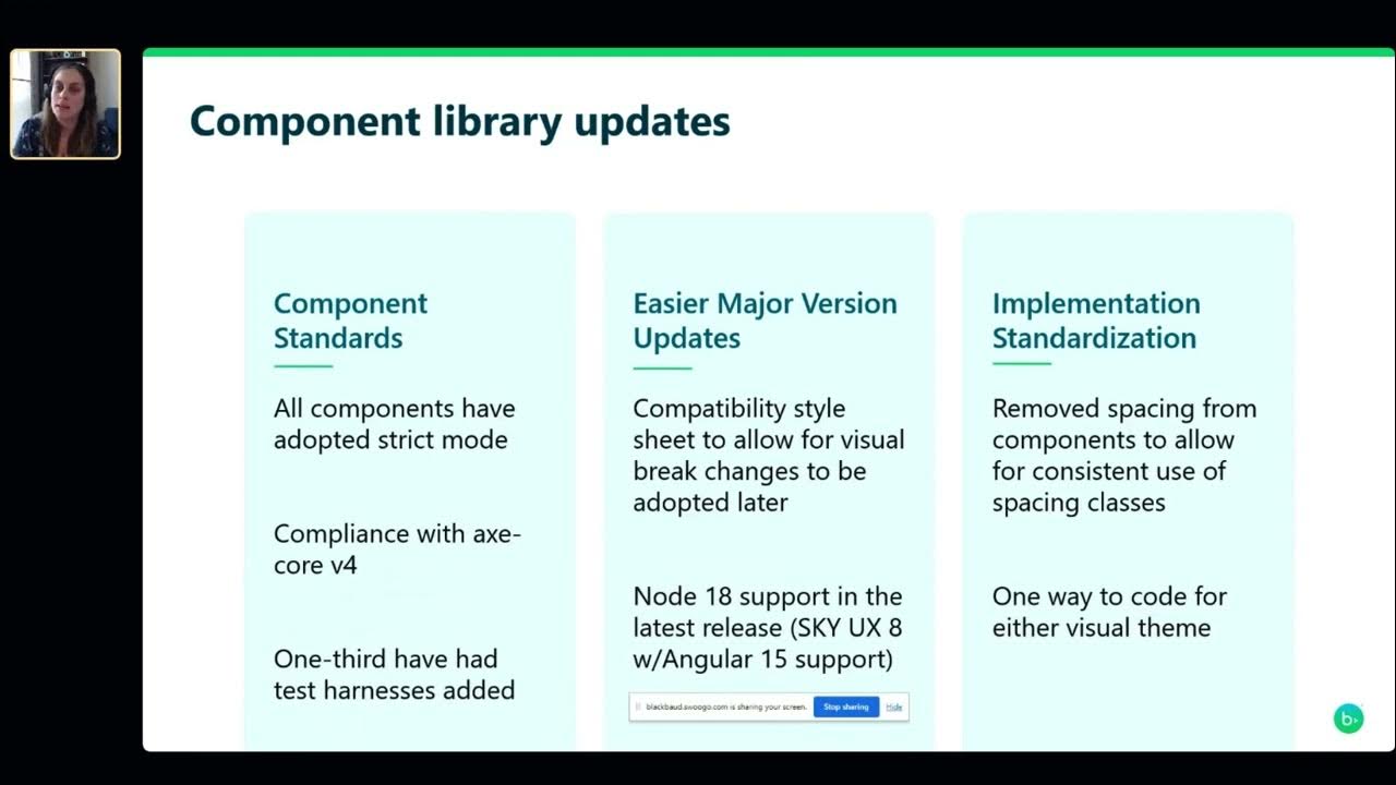 SKY UX: Component Library Update #bbdevdays - YouTube