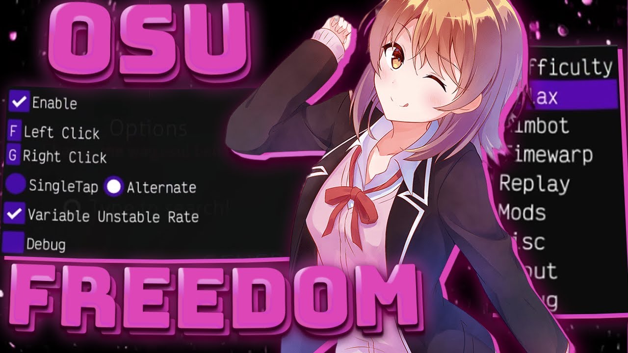 OSU CHEAT FREEDOM UPDATE | FIX AIM + TIMEWARP | BEST FREE OSU CHEAT | OSU FREEDOM CHEAT 2023 ...