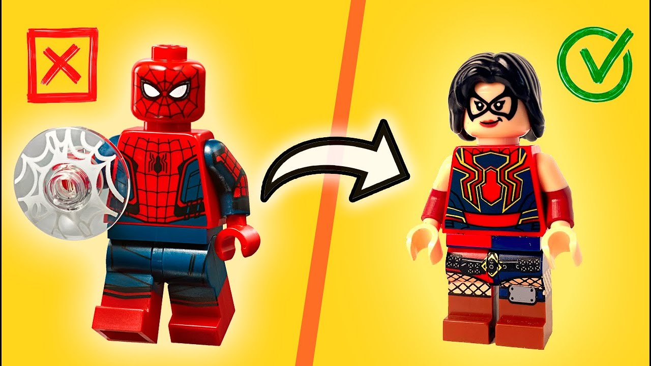 10 LEGO IDEAS for Spider-Woman - YouTube