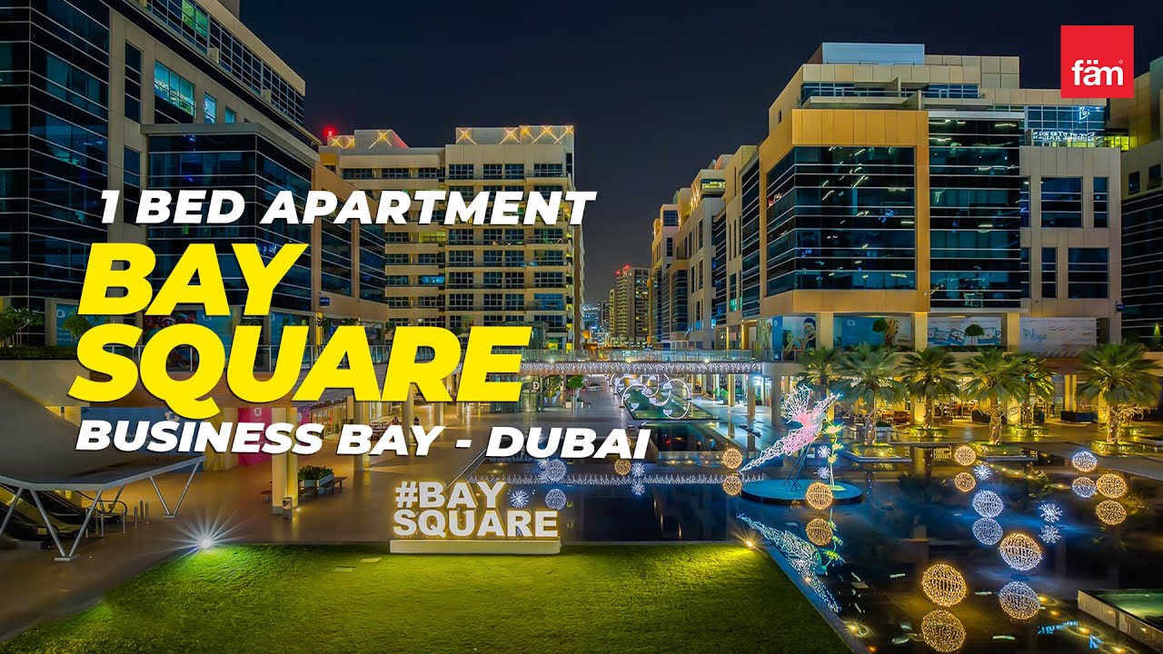 Spacious 1 Bed Apartment in Bay Square Building 9, Business Bay - Dubai ...