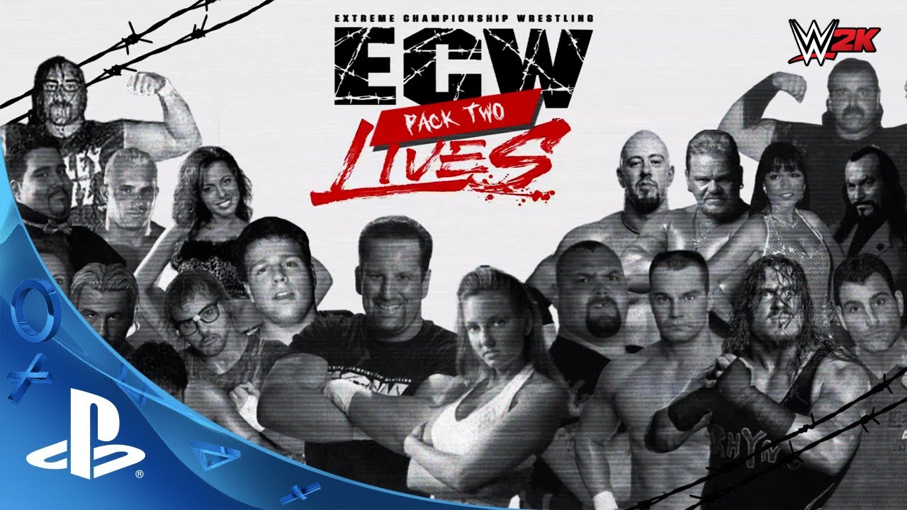 WWE 2K19: "ECW Lives" Pack 2 Gameplay Trailer (DLCC Pack #2) - YouTube