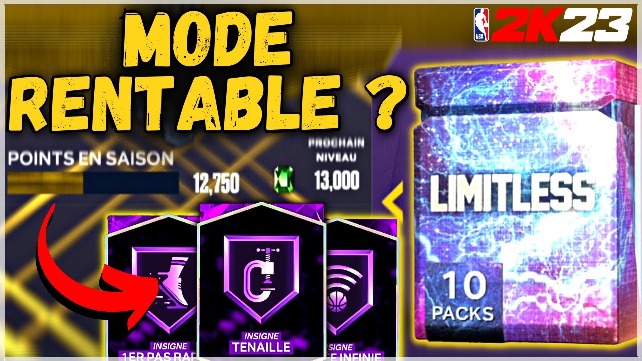 NBA2K23 MY TEAM - QUEL EST LE MODE LE PLUS RENTABLE ? + PACK OPENING BOÎTE LIMITLESS - YouTube