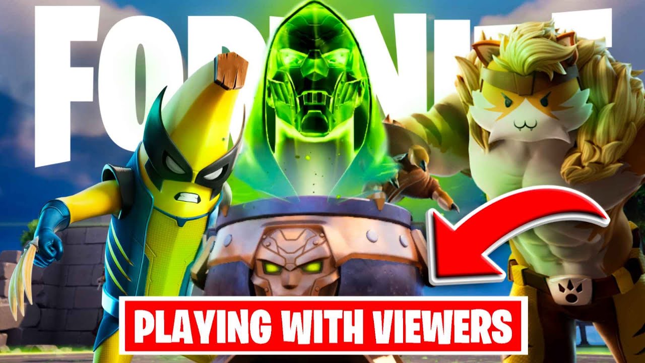 🔴 Fortnite Live! New DR DOOM Island! Chapter 5 Season 4 #fortnitelive ...