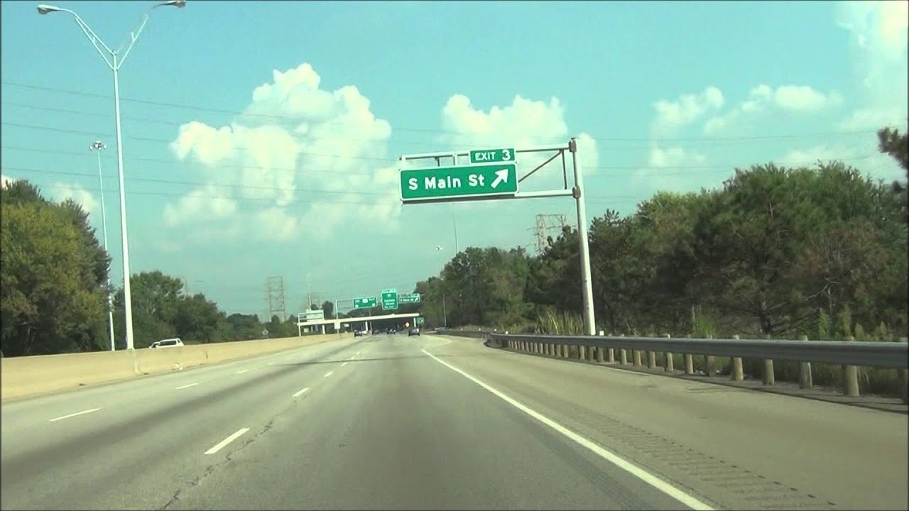 Ohio - Interstate 277 East - Mile Marker 0 to 4 (9/6/15) - YouTube