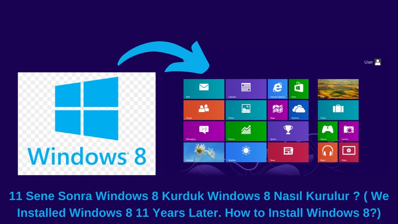 11 Sene Sonra Windows 8 Kurduk Windows 8 Nasıl Kurulur #windows8 - YouTube