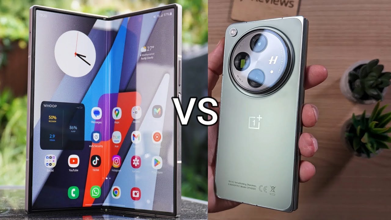 Samsung Galaxy Z Fold 6 VS Oneplus Open | Comparison - YouTube