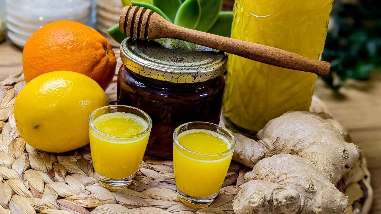 Dnevna Doza Zdravlja 🍋🍊 Imuno Sotovi | Immunity Ginger Shots - YouTube