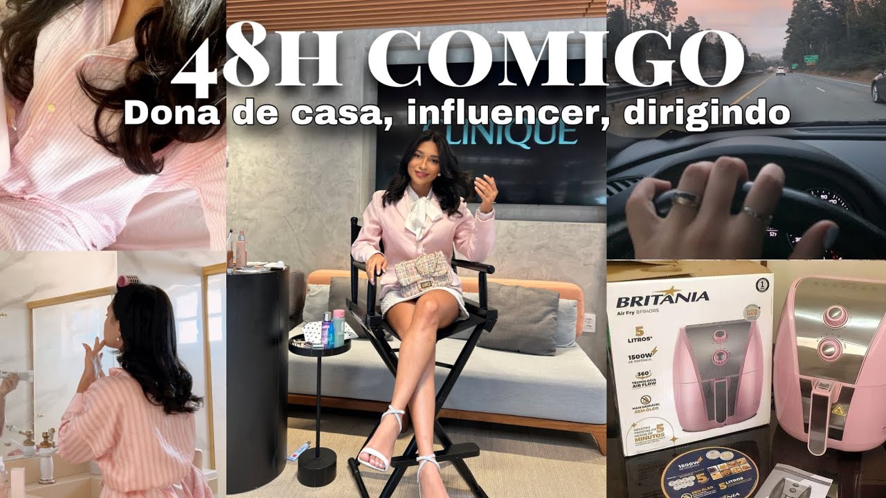 VLOG 48h comigo, dona de casa, evento e comprinhas 🤍 - YouTube