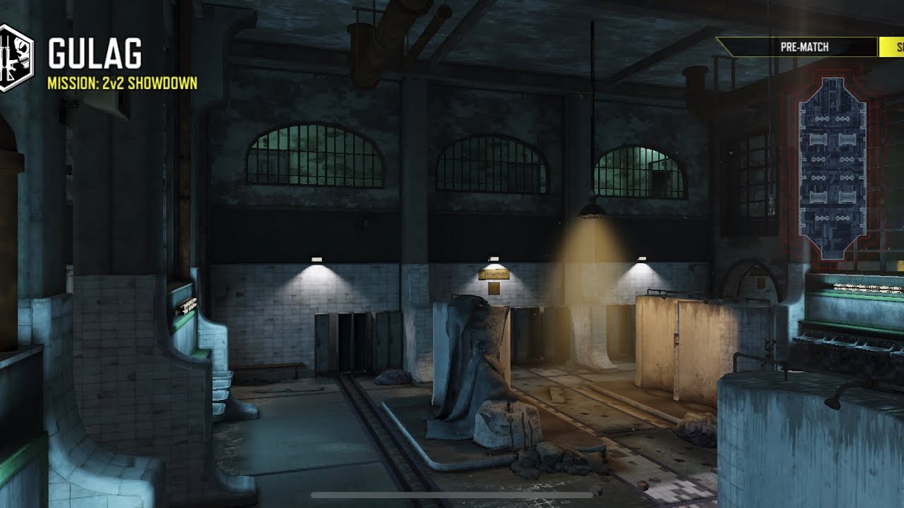 Trying out the new *Gulag* on COD Mobile (2v2 showdown or 1v1 ...