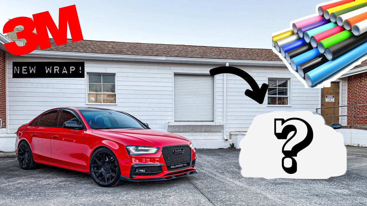 NEW WRAP FOR THE AUDI S4? - YouTube