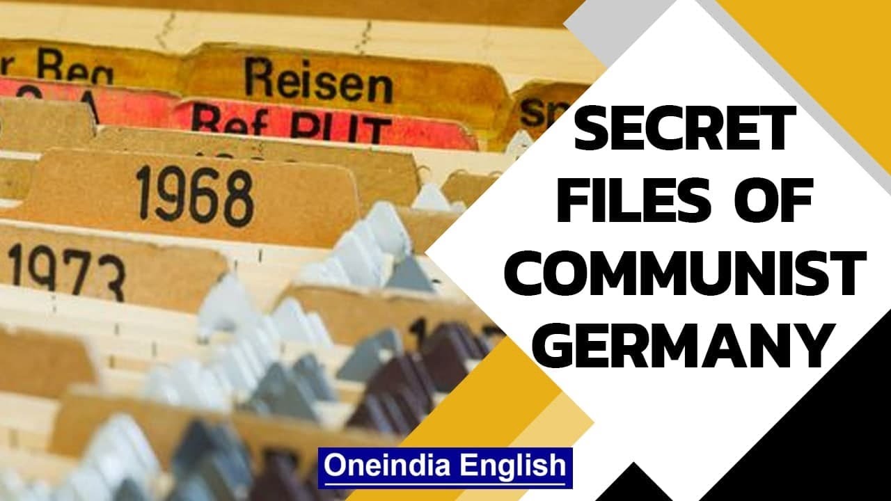 Germany: Stasi files transferred to Federal Archives | Oneindia News ...