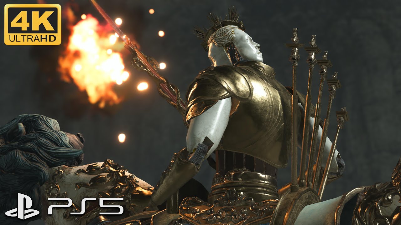 Steelrising - The Centaur Boss Fight [4K 60FPS] [PS5] - YouTube