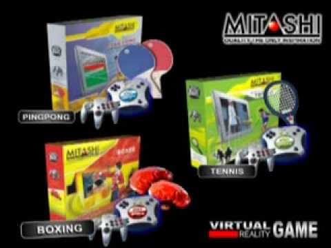 mitashi, virtual reality game, Ad 2006 - YouTube