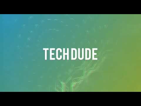 Tech dude Intro|our first intro - YouTube