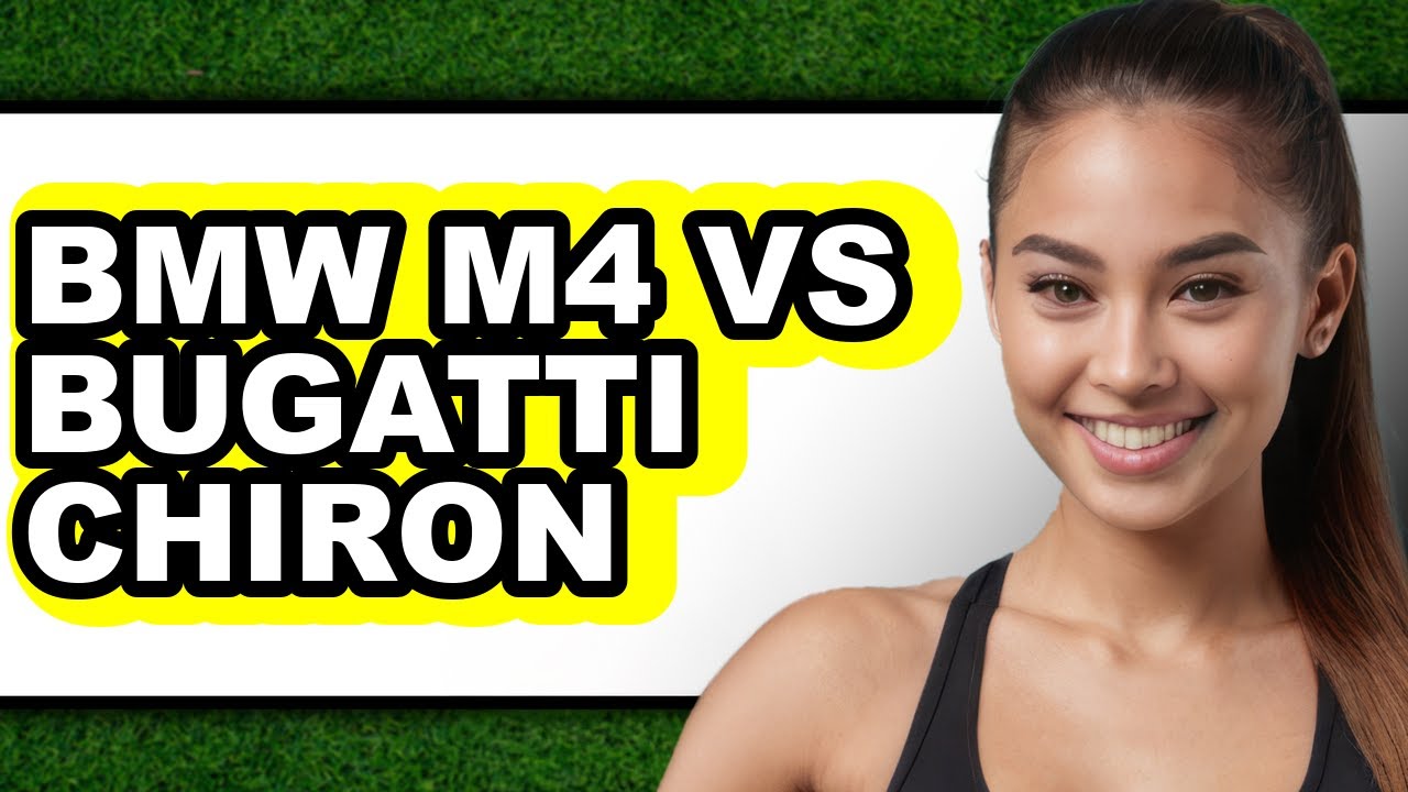 BMW M4 vs Bugatti Chiron - Full Comparison - YouTube