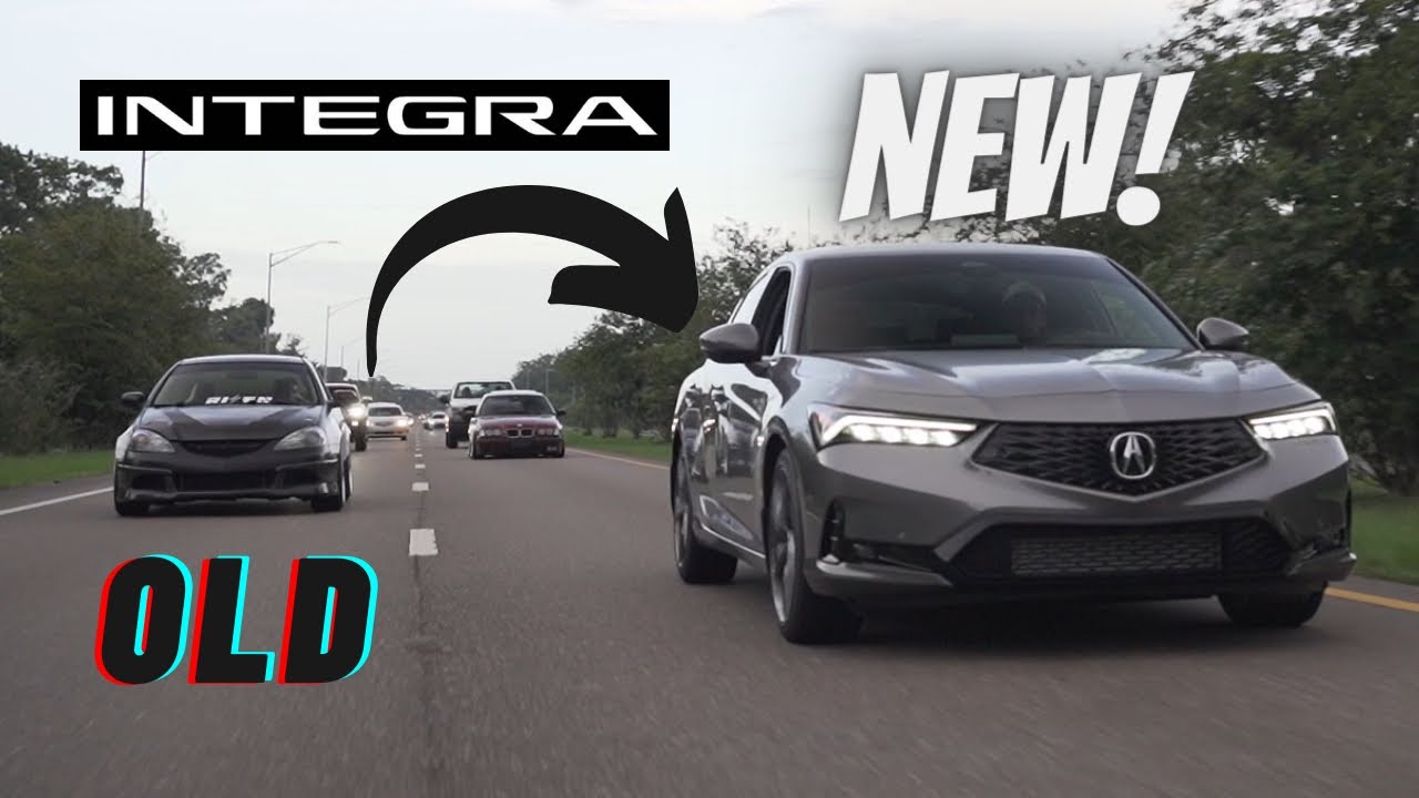 2023 Integra A Spec VS 2004 FBO RSX TYPE S (Comparison) - YouTube