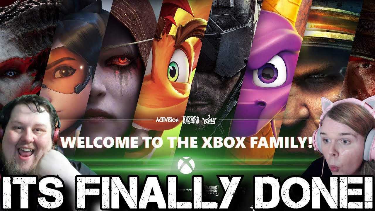 Xbox completes $69B Activision Blizzard King Deal - YouTube