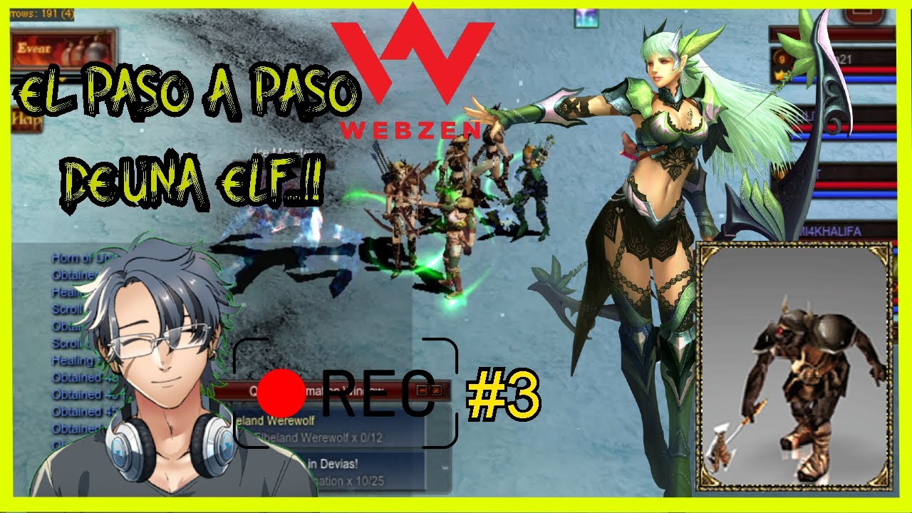 Tutorial paso a paso subir una elf rapidamente episodio 3 / mu Online ...