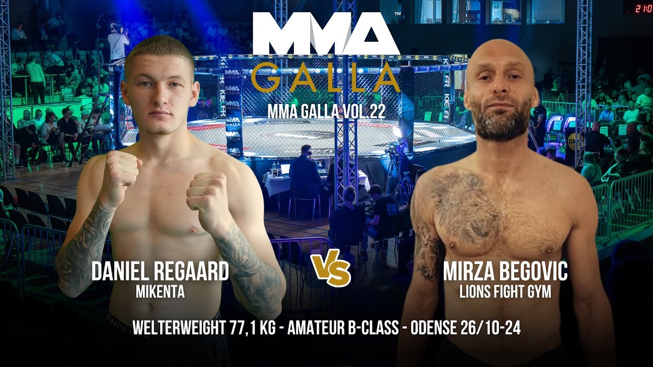 Daniel Regaard (Mikenta) Vs. Mirza Begovic (Lions Fight Gym) - YouTube