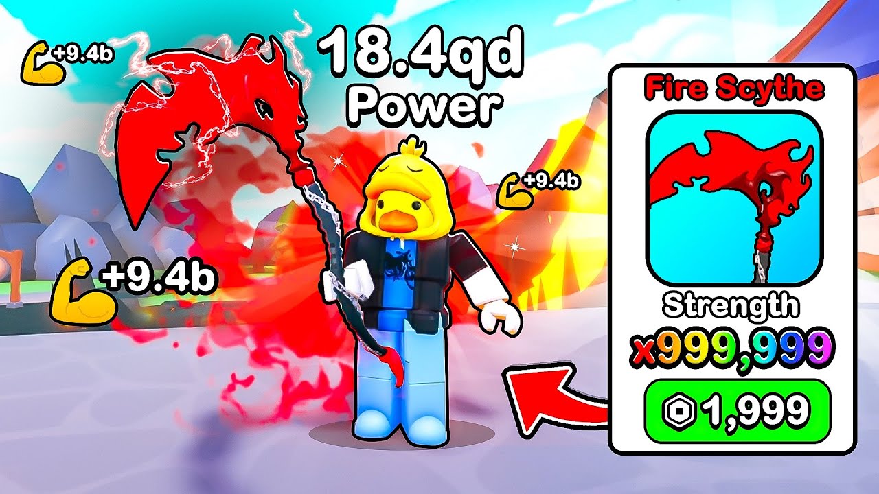 I Spent $59,210 for STRONGEST Scythe Sword in Roblox Reaper Legends ...