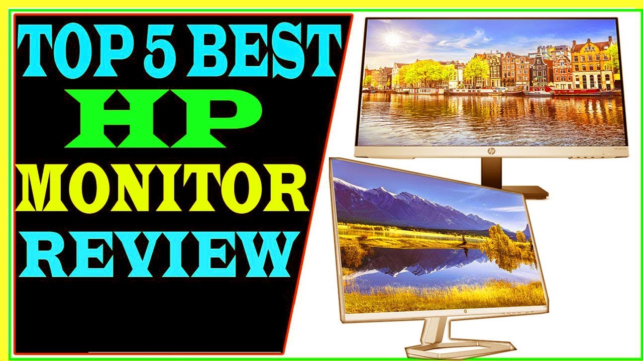 Top 5 best hp monitor review 2021 - YouTube
