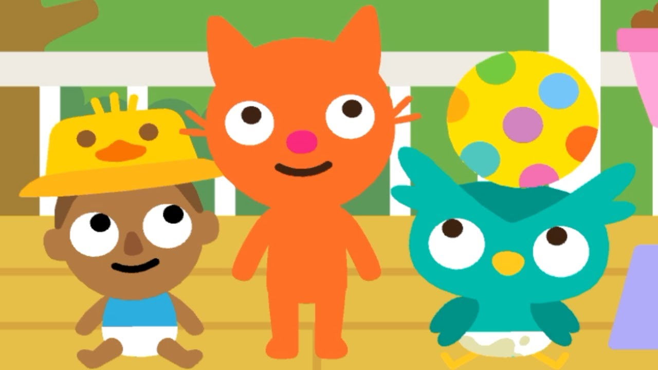 Sago Mini Babies, Moon & Playgrounds - Best App for Kids - YouTube