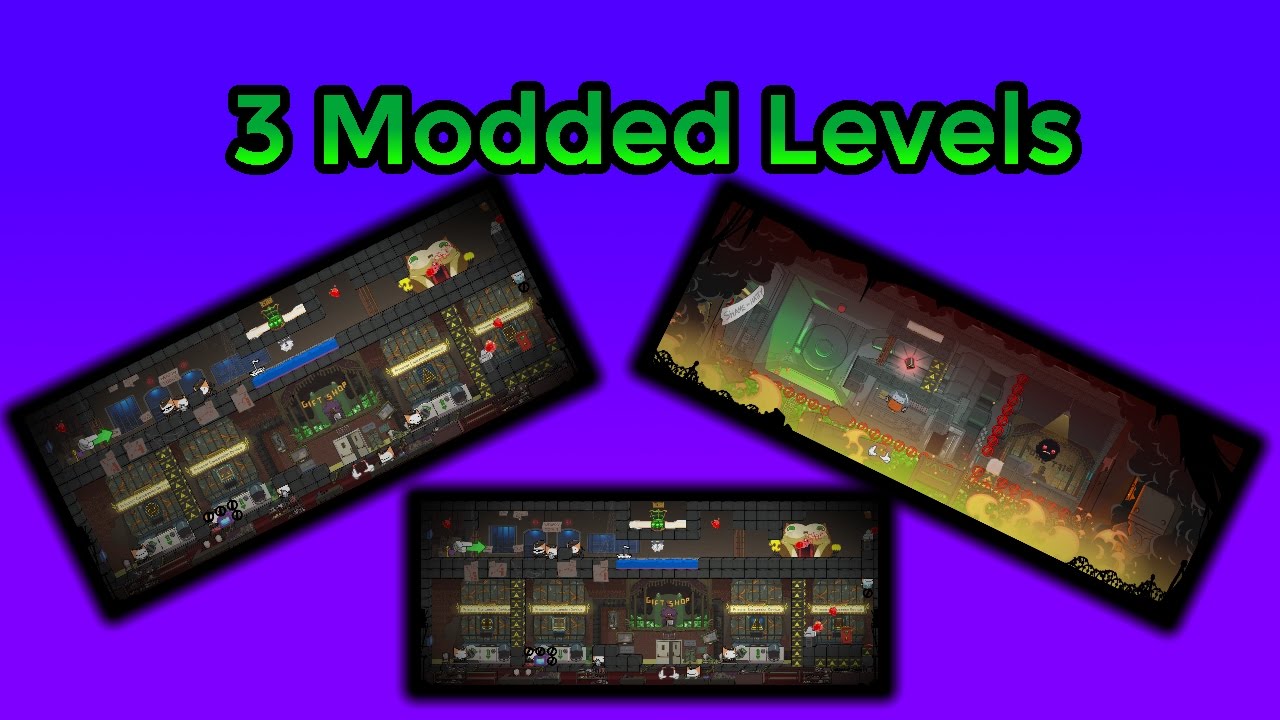Battleblock Theater: 3 Modded Levels - YouTube