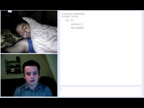 Sleeping dude on chatrandom LMFAO