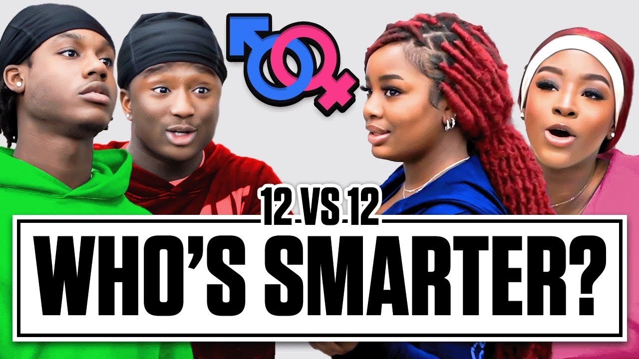 WHO’S SMARTER BOYS OR GIRLS * COLLEGE EDITION * ( MUST WATCH ) - YouTube