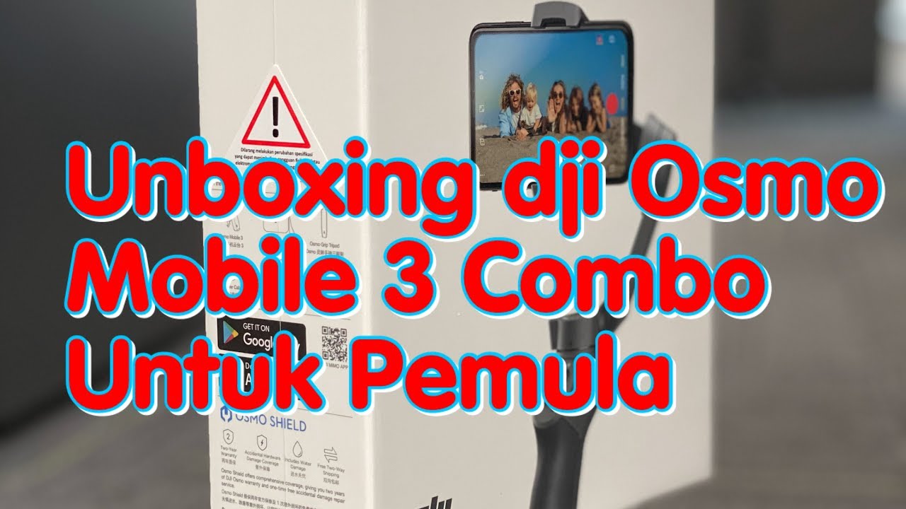 UNBOXING DJI COSMO MOBILE 3 COMBO UNTUK PEMULA Part-2 - YouTube