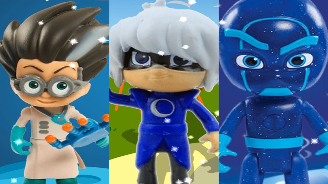 PJ MASKS: Héroes en Pijamas - ¡Villanos Romeo, Luna & Ninja Nocturno ...