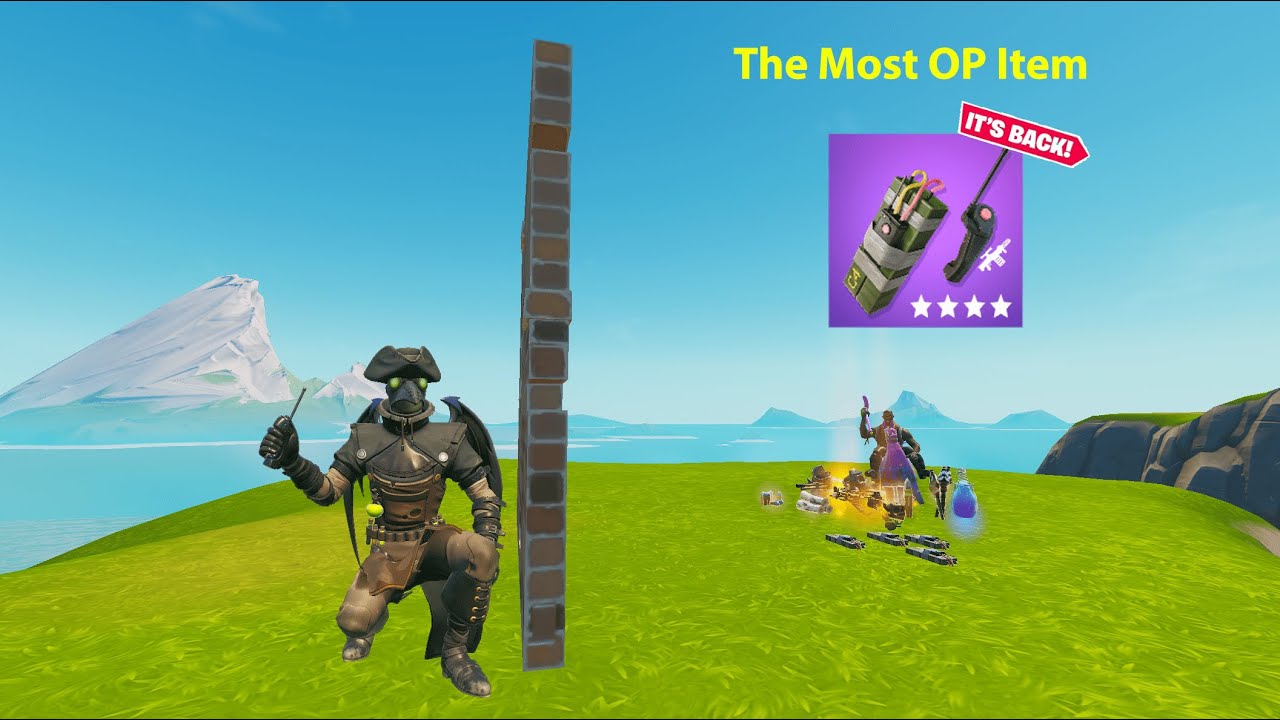 The Most *OVERPOWERED* Meme Strat In Fortnite! - YouTube