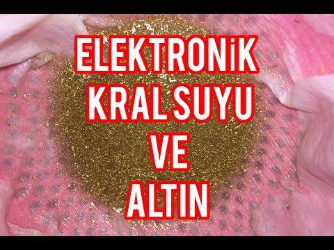 ELEKTRONİK KRALSUYU VE ALTIN     [aqua regia]