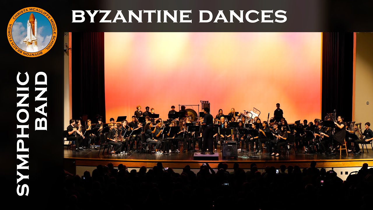 Byzantine Dances (CMMS Symphonic Band 2023 End of the Year Concert) 4K ...