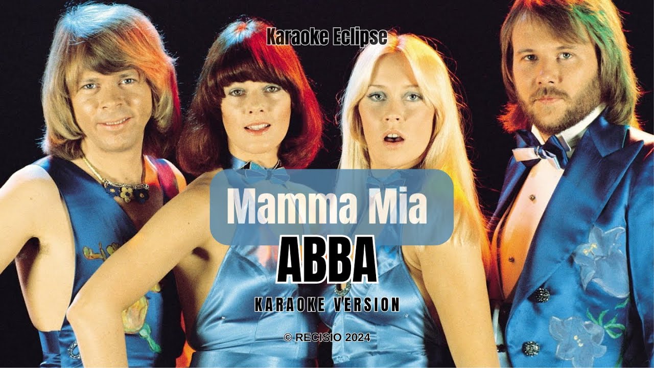 ABBA - Mamma Mia (Karaoke song) - YouTube